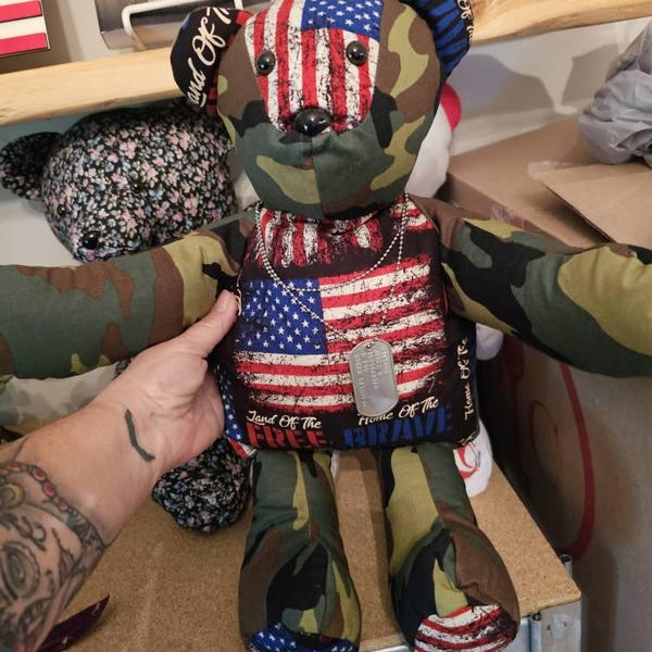 BUNDLE Memory Bear Patterns! 2 Patterns Included, INSTANT DOWNLOAD ...