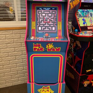 Arcade1up Cabinet Kickplate Front Riser Graphics Tempest - Etsy