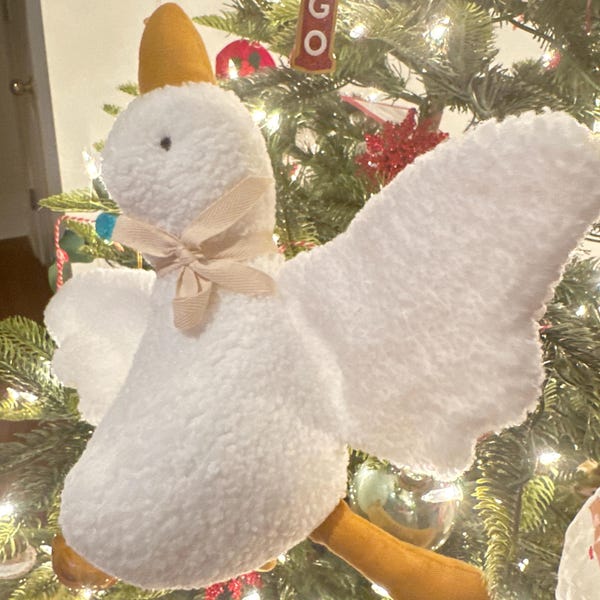 Handmade Goose Plush | Sleep Toy for Baby | Goose Doll | Duck Soft Toy ...
