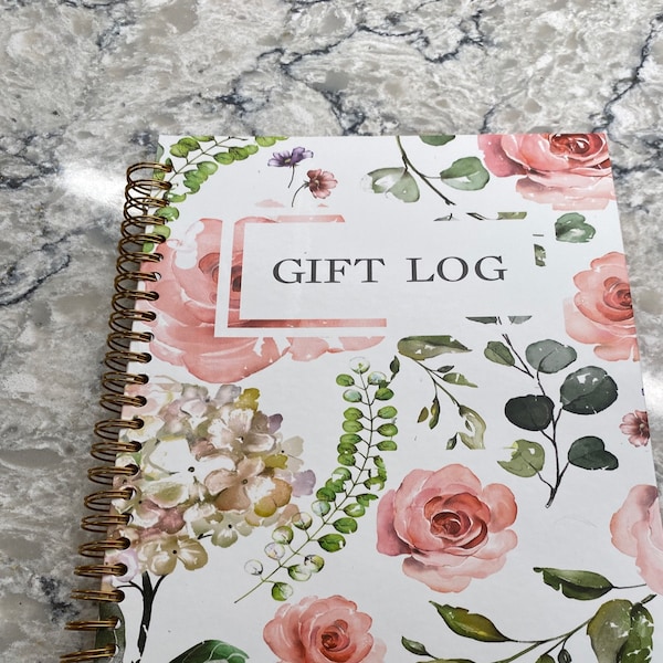 Bridal Gift Tracker | Gift Log Book | Bridal Shower | Wedding Day Gift ...
