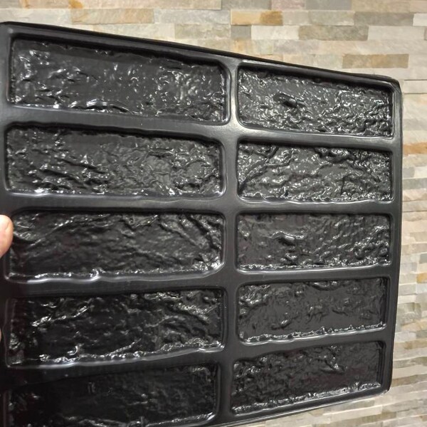 3D Wall Panel Mould for Gypsum, Plaster or Concrete Tile for Decorative ...