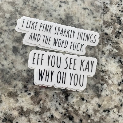 Everything Hurts and I'm Dying Sticker, Funny Sticker, Laptop Sticker ...