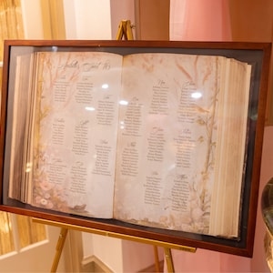 Enchanted Forest Seating Chart Storybook Find Your Seat Sign for Sweet ...