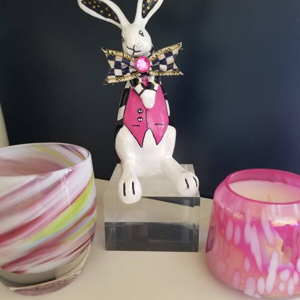 White Rabbit, Alice in Wonderland White Rabbit, Easter Rabbit, Hand ...