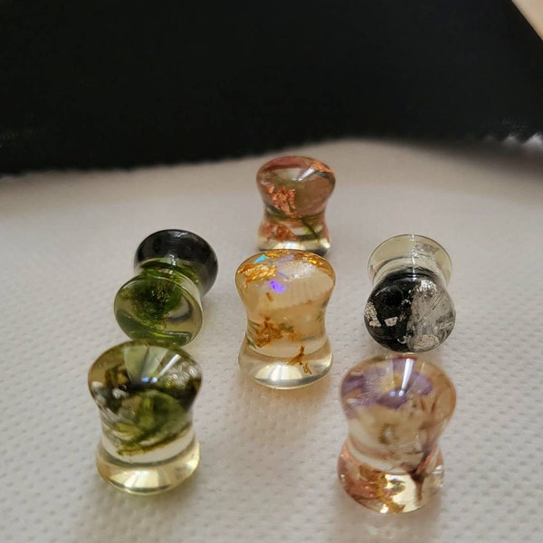 Obsidian Plugs Gauges Genuine Stone Plugs 00g Onyx Plugs and Tunnels 0g ...