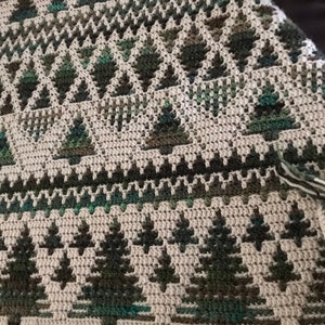 Berber Afghan Overlay Mosaic Crochet PATTERN ONLY Digital | Etsy UK