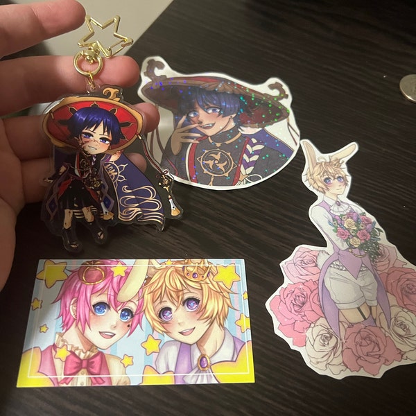 TGCF Hualian Sticker MXTX Hua Cheng Xie Lian Danmei Sticker - Etsy