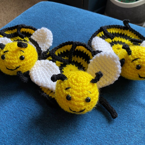 Bee Crochet Pattern PDF English, Coaster Crochet Pattern, Crochet ...