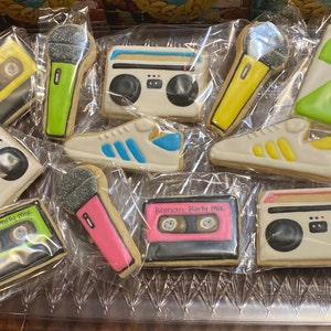 80's 90's HIP HOP Inspired Vanilla Sugar Cookies 12-1 - Etsy