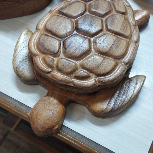 Turtle Shaped Jewelry Box - Files for CNC and 3D Printers - Etsy