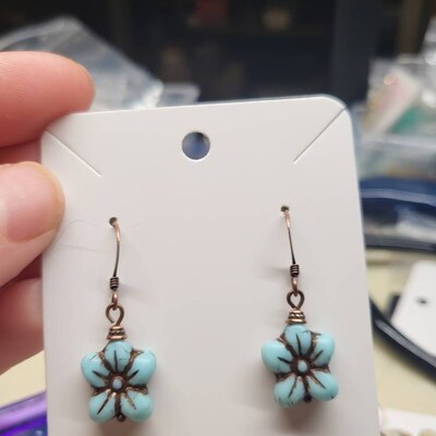 Black Genuine Leather Feather Earrings , Soft Flowy Leather, Long ...