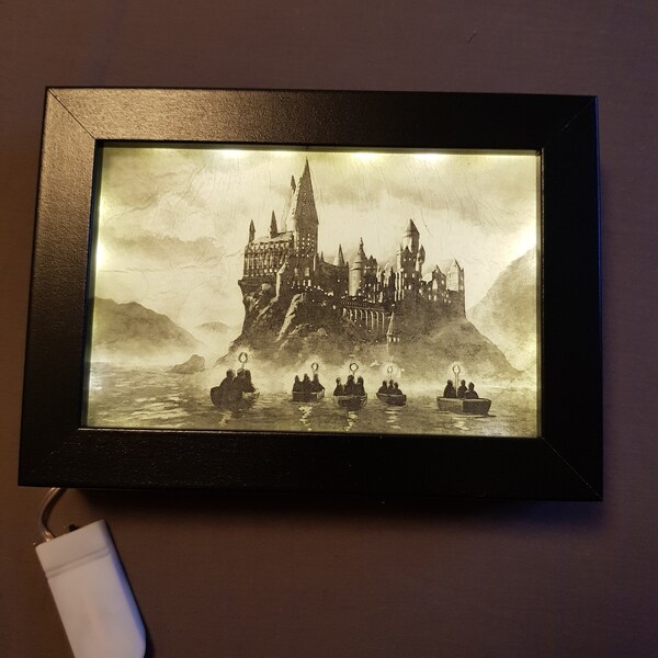 Wizardry School Shadow Box - Halloween Decor - Fantasy Shadow Box ...