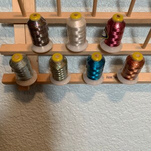 63 Spool Brother Colors Polyester Embroidery Machine Thread | Etsy