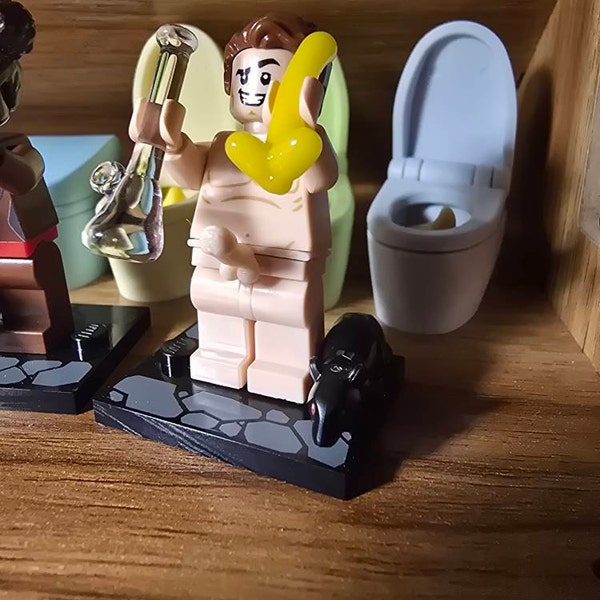 Naked Minifigures - Custom Design - Skin Color - Torso With Breasts - Tits - Playgirl - Naughty ...