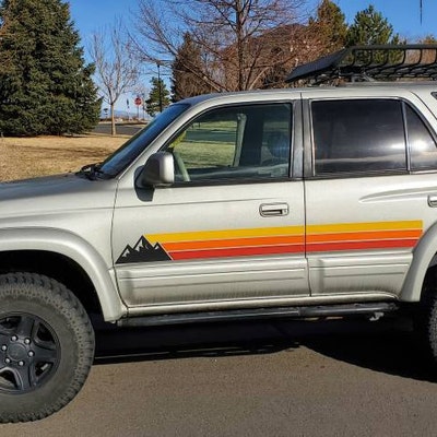 4runner Decal Fits 5th Gen Toyota 4runner Vintage Racing Sticker Car ...