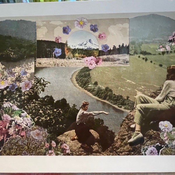 Set of Three Mini Collages - Etsy