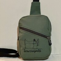 Charlie Sling Bag PDF Sewing Pattern, Sling Backpack Pattern, 3 Front ...