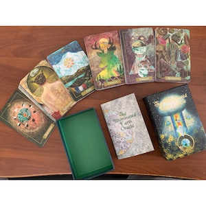 Illuminated Earth Oracle Card Deck, Oracle Deck, Oracle Cards, Tarot ...