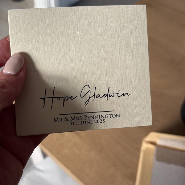 Custom Folded Place Cards With Different Fonts Folded Wedding Seating ...