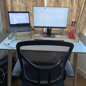 White Slot Together Desk | Etsy