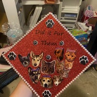 Mean Girls Grad Cap Design | CARDSTOCK Printed Cap Topper | Burn Book ...