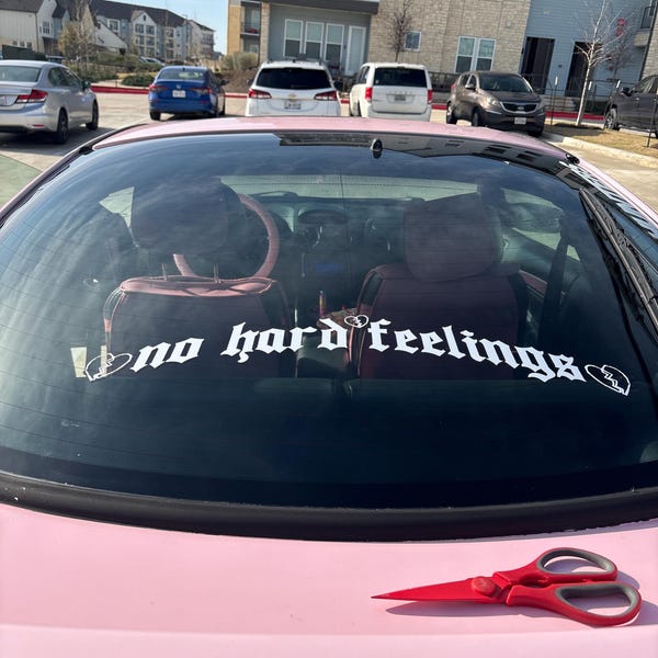 Financial Mistake V2 Windshield Rear Window Decal Car Sticker Banner ...