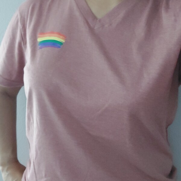LGBT Shirt, Pride Flag Shirt, LGBT Flag Shirt, Bisexual Shirt, LGBT ...