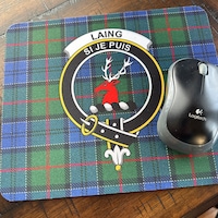 Shaw Scottish Clan Tartan Crest Computer Mouse Pad - Etsy Canada