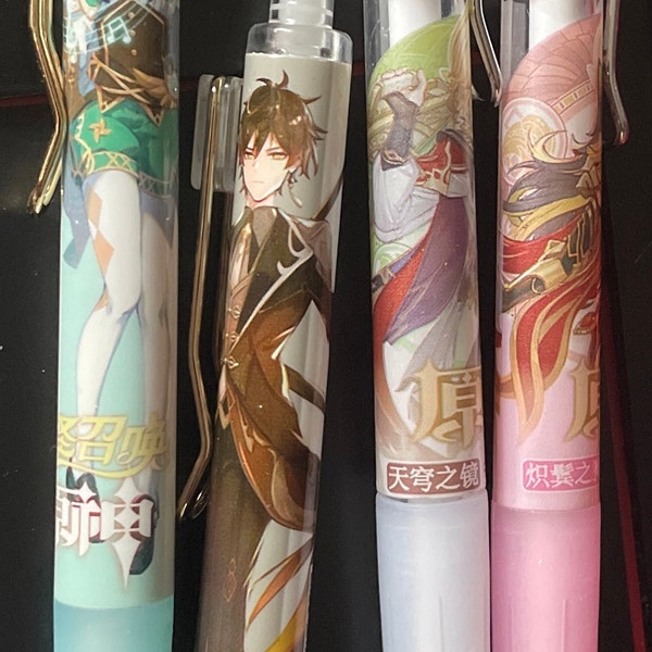 Genshin Impact Blind Box Writing Pen - Random Packaging - Etsy