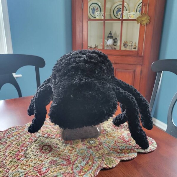 Leo the Spider PDF DIGITAL DOWNLOAD Crochet Pattern, Cute Furry Spider ...