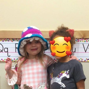 Soot Sprite Inspired Crochet Bucket Hat - Etsy
