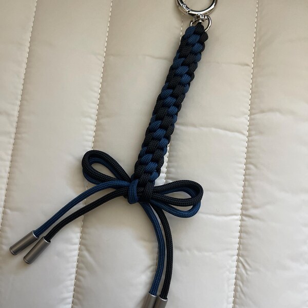 Custom Made Paracord Rope Keychain/bag Charm - Etsy
