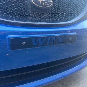 NEW Accessory for Subaru WRX Sti License Plate Delete Subaru STI ...