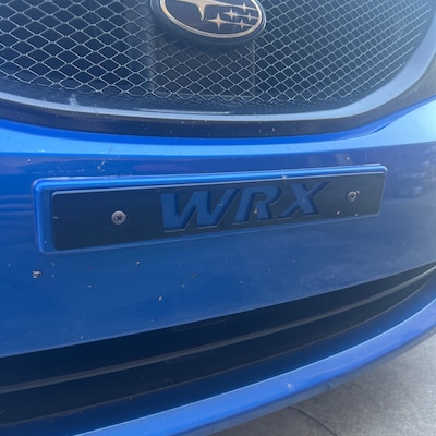 NEW Accessory for Subaru WRX Sti License Plate Delete Subaru STI ...