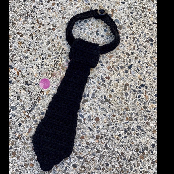 Crochet Pattern Baby Necktie/ Crochet Toddler Necktie/ Toddler Necktie ...