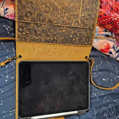 Personalized Vintage Leather Document Holder Case Folder A4 / - Etsy