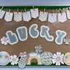 Retro St. Patrick's Day Bulletin Board Kit, Spring Holidays Theme, Easy ...
