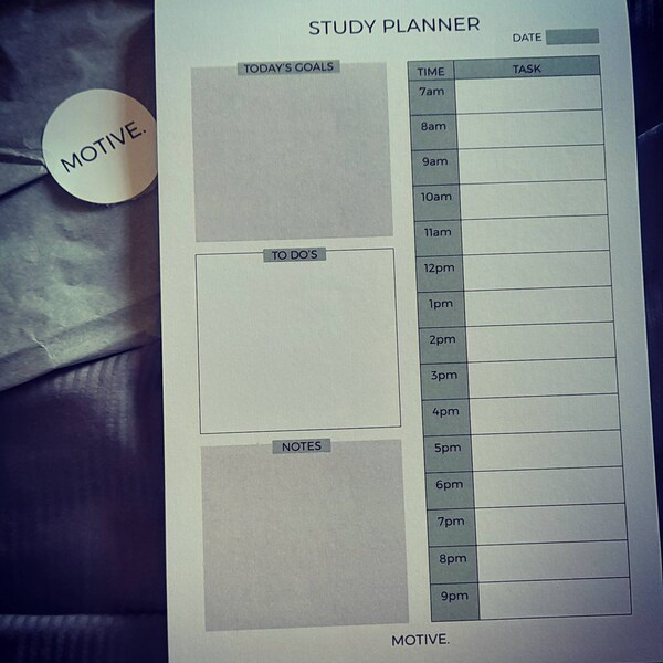 DISSERTATION Planner Thesis Final Year Undergraduate Masters Phd - A4 ...