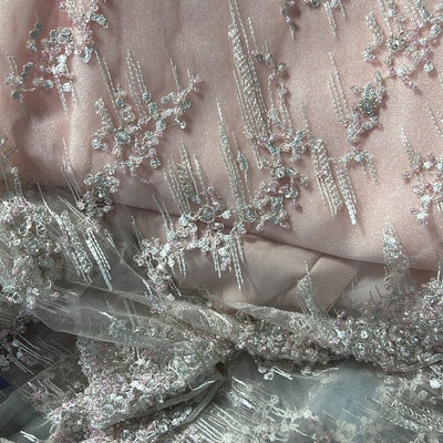 Soft English Net 3m Wide 118 Inches Wide Silk White Sold by the Yard ...