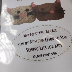 SEW BY NUMBER Sewing Kit for Kids Learn to Sew Kit for Children ...