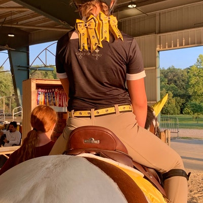 Equestrian Belt Snaffle Bit Belt Two Toned Snaffle Bit Belt Equestrian ...