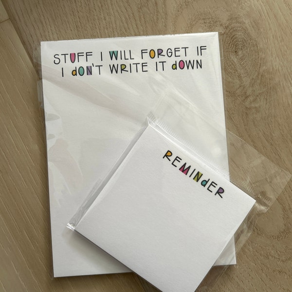 To Do List Notepad | Funny Stationery - Etsy
