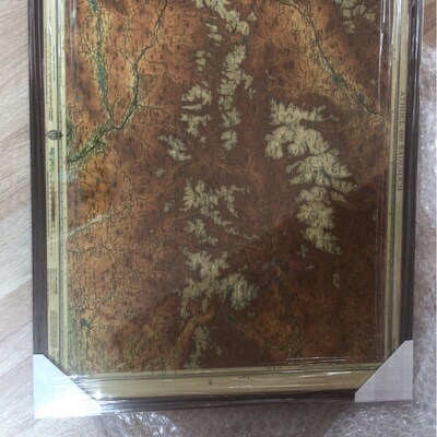 Old Map of Montrose Fine Art Print Vintage Town Survey in Angus ...