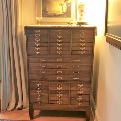 C. 1874 Rotating Westphal Hardware Store Cabinet - Etsy