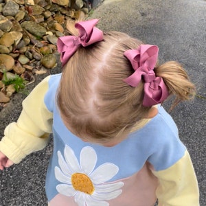 Christmas Pudding Bow Baby Headband Girl Toddler Nylon Thin Headband ...