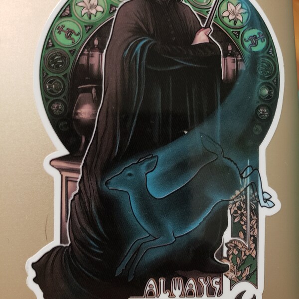 Snape Vinyl Sticker - Etsy