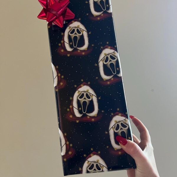 Scream, It's Your Birthday Grimwrap | Horror Movie Wrapping Paper ...