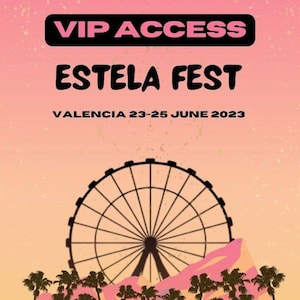 CUSTOM FEST VIP Concert Music Festival Pass Template Canva Template ...