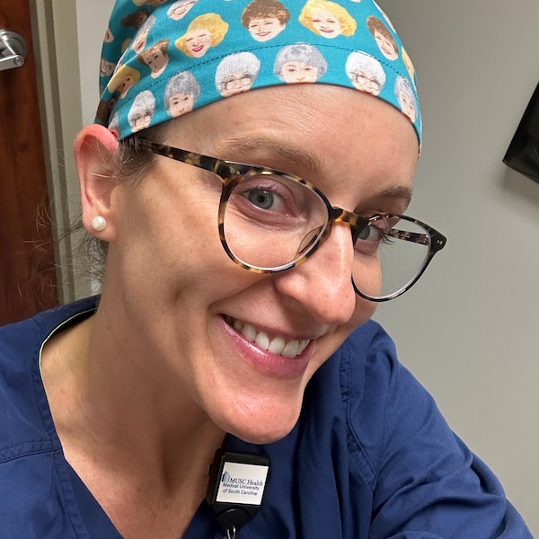 Women's Surgical Cap, Scrub Hat, Chemo Cap, NFL Atlanta Falcons - Etsy