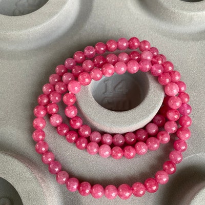 Djade-new Certified Natural Yellow Grade A Jadeite Jade Beaded Bracelet ...